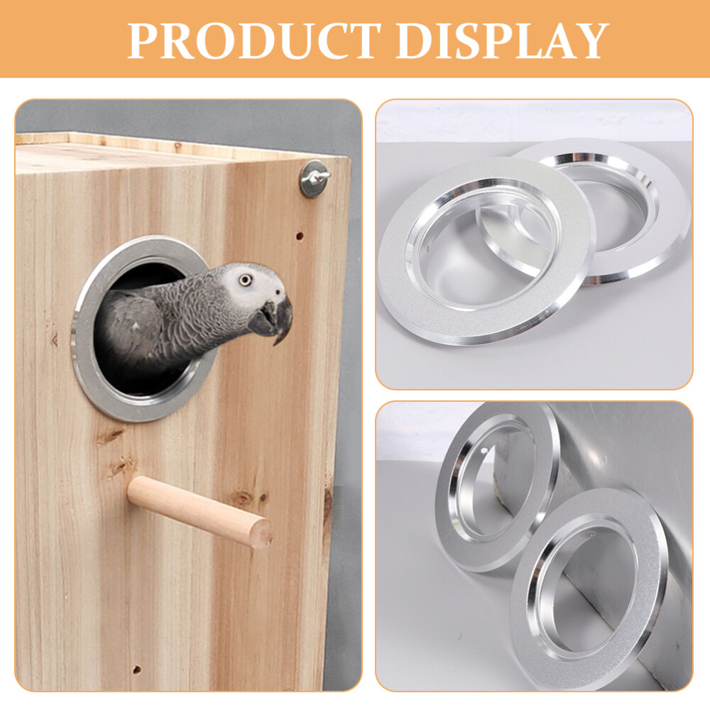 5Pcs Birds Breeding Box Protectors Hole Cage Box Birdcage Hole | eBay