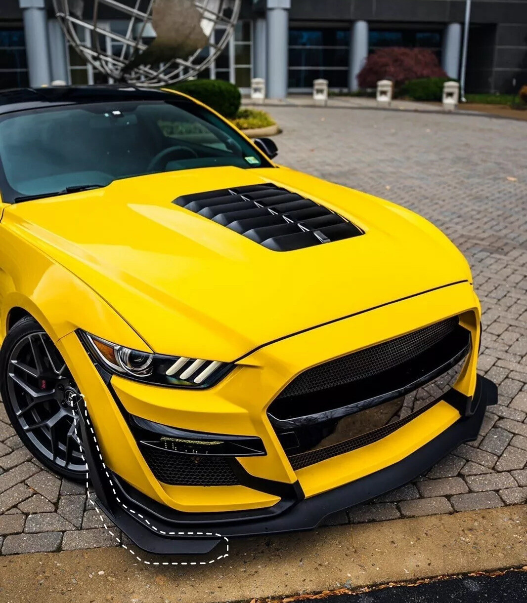 Replacement Winglets for 15-17 and 18-22 Mustang GT500 Style Bumper One ...