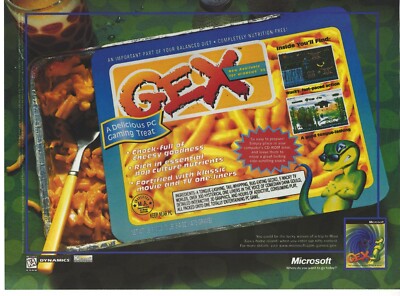 Gex Print Ad/Poster Art PC Big Box | eBay