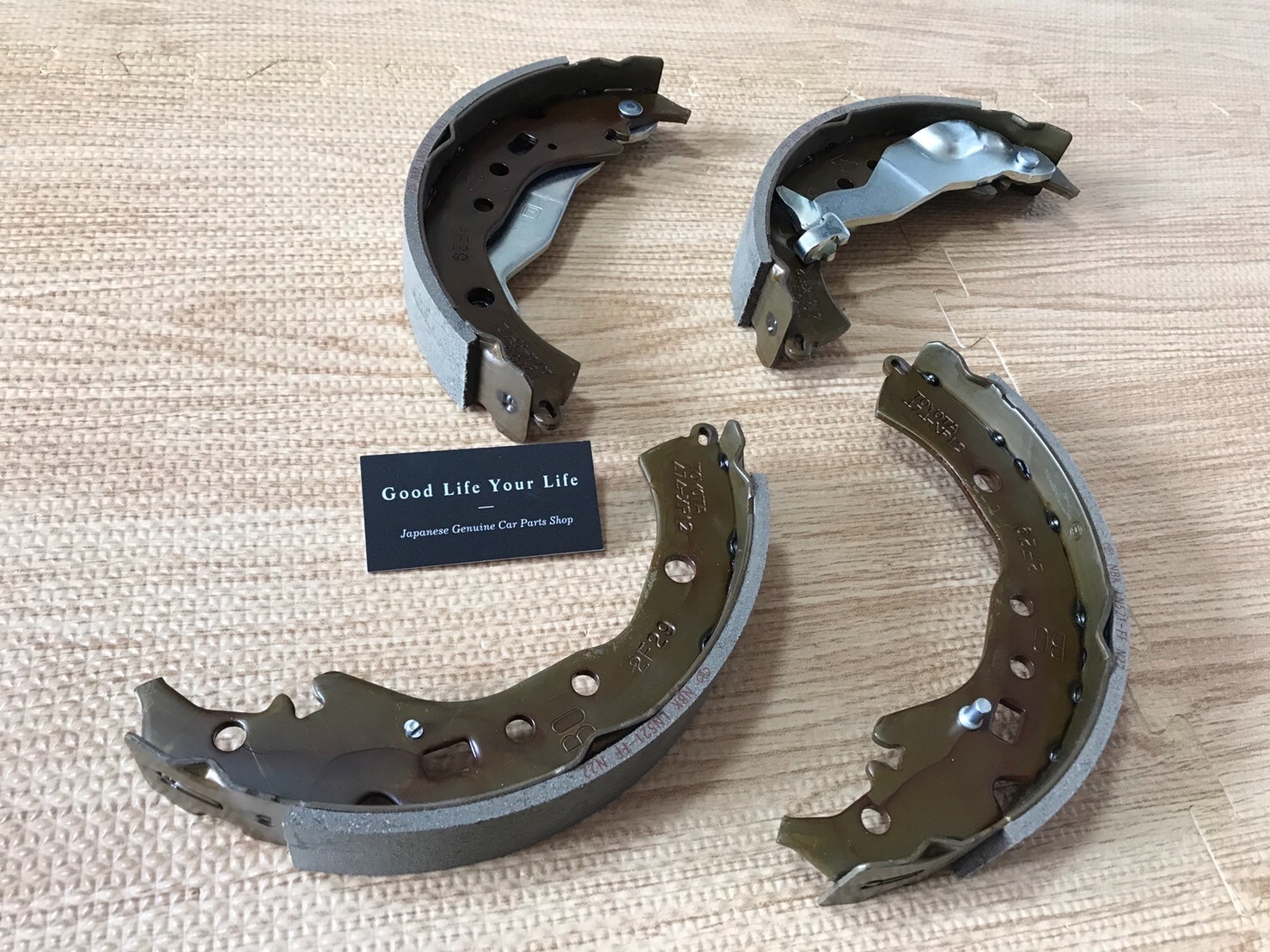 Toyota Genuine OEM 04495-52121 Rear Drum Brake Shoe Set Japan Built ...