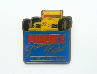 Vintage lapel pin Phoenix Grand Prix USA | eBay