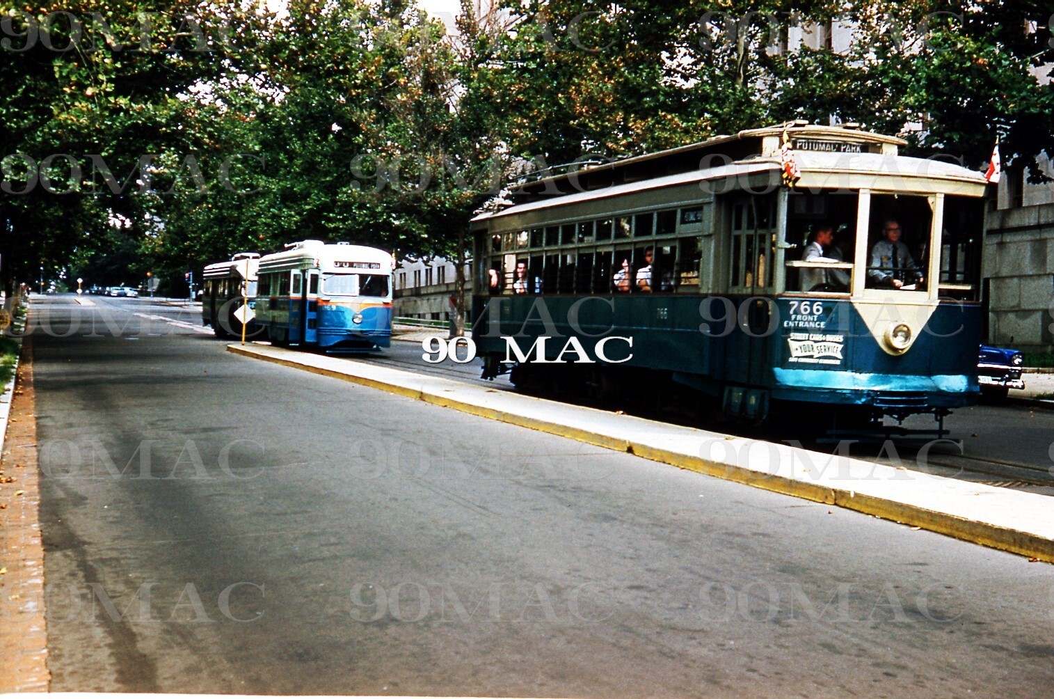 DC TRANSIT CAR #766. Washington (DC). Original Slide 1958. (A) | eBay