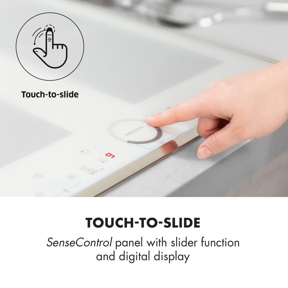 Induction Hob 4 Ring 60 cm Glass Ceramic Electric Induction Range ...