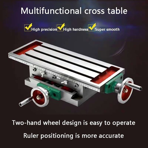 Cross Table Precision Manual Pallet Sliding Table Hand Crank Bench ...