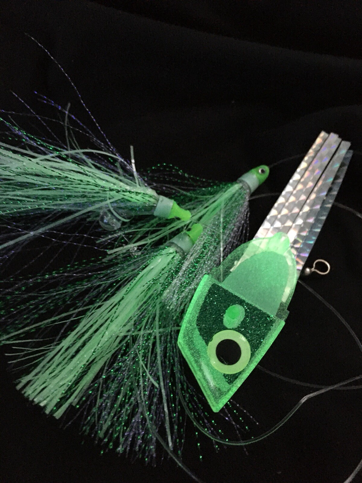 High Percentage Bait/Meat Rigs W/ Hyper Vis Tape And Pickled Flash Bulb ...