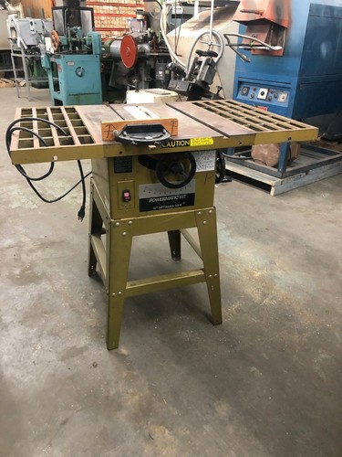 10" Powermatic Artisan Table Saw 20" x 27" Model 63 | eBay