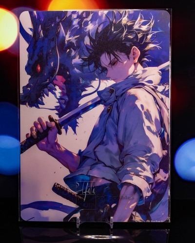 Oversized Premium Yuta Okkotsu JJK 7x10 Jujutsu Kaisen B5 Card ...