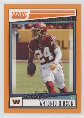 2022 Score Orange Antonio Gibson #255 | eBay