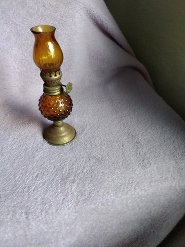 Mini Amber Oil Lamp | eBay