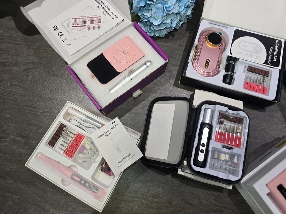 6x BRAND NEW Nail Drill Machines – Joblot Bundle – Home/Salon Use | eBay UK