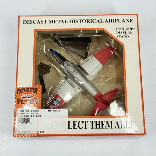 Model Power Diecast Metal Historical Postage Stamp Plane 5392 P80 ...