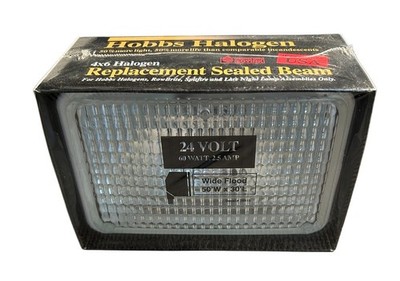 HOBBS HALOGEN - Replacement 4X6 Sealed Beam 24V Work Light OEM ...