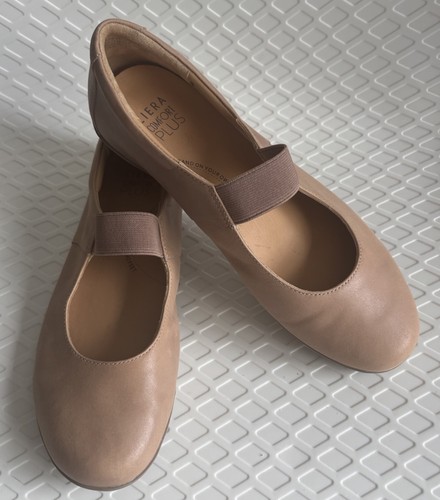 ZIERA COMFORT FLAT LEATHER SHOES size 39W - NEW | eBay Australia