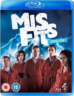 MISFITS Complete Series 5 blu ray 5th Fifth Season Five MIS FITS Brand ...