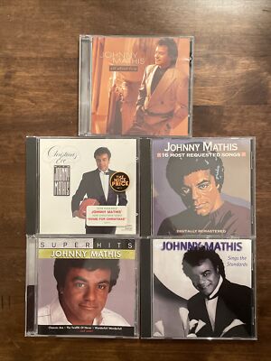 Johnny Mathis Curated Artist 6 CD Music Lot-Assorted Disk See Pics For ...