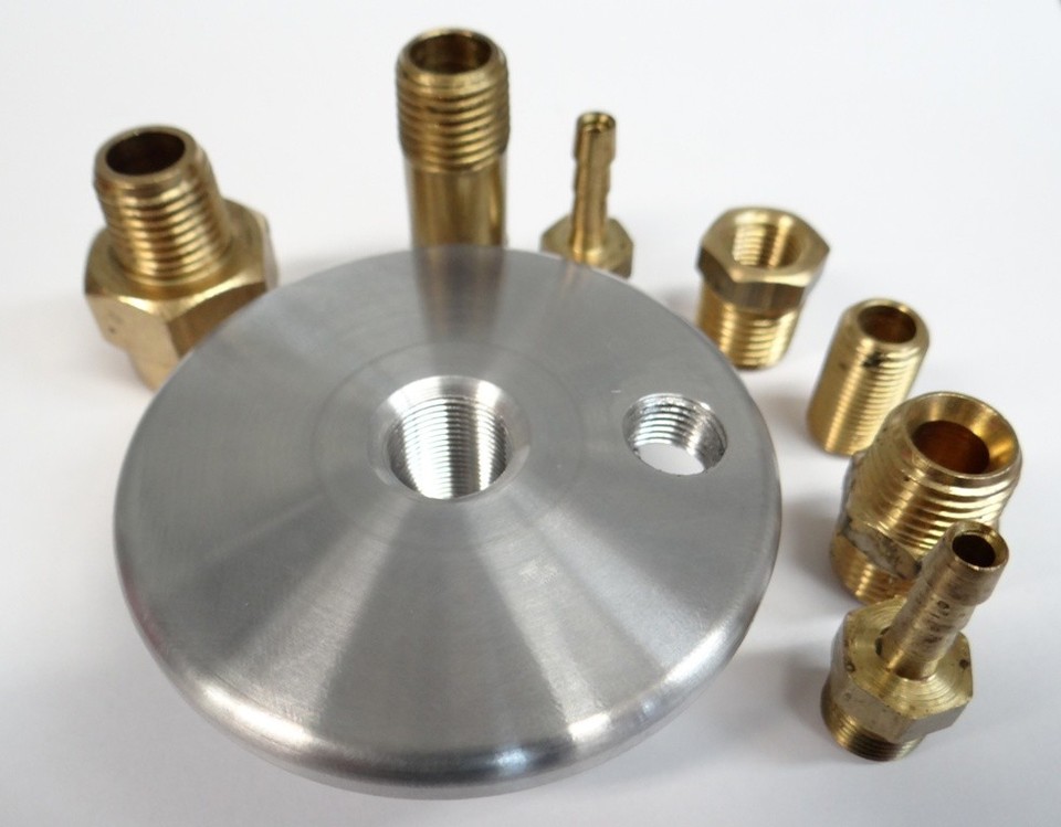 1 x 1/2-28 to 3/4-16 2.5” DIA Oil Filter Adapter | eBay