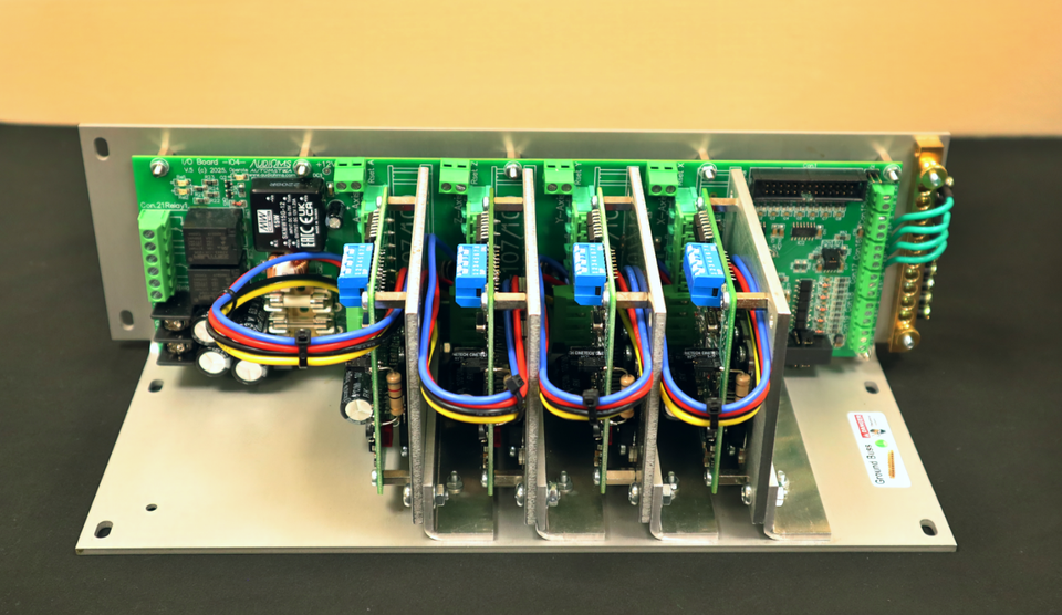 SMCU-4 4 Axes Integrated Stepper Driver System (Dual Relays, PWM ...