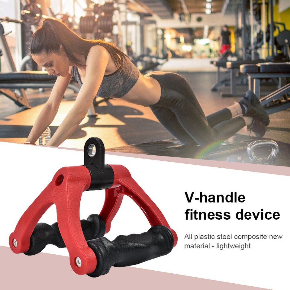 V-Shaped Double D Rowing Handle 360°Rotating for Classic Rowing ...