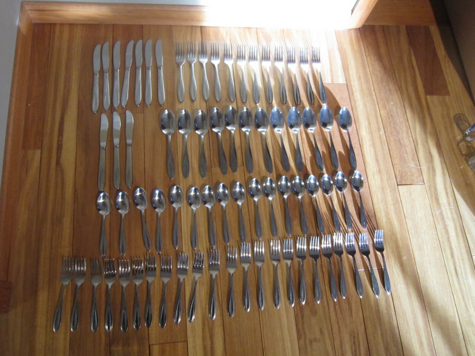Silco Stainless Steel Flatware Set USA Lot of 75 PIECES #T20 | eBay