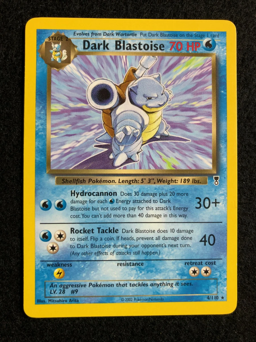 Dark Blastoise Card