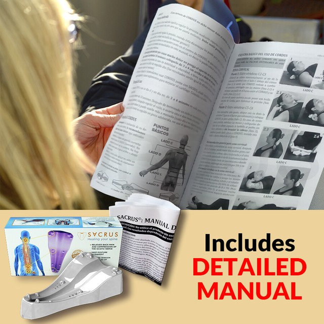 Sacrus for Sciatica Scoliosis Herniated Discs Extended English Manual ...
