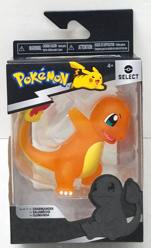 POKEMON SELECT Bulbasaur Squirtle Pikachu Charmander Translucent Figure ...