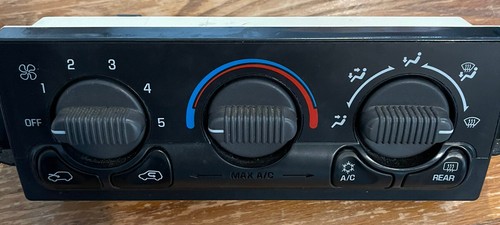 1999-2002 Chevy Silverado Sierra Tahoe Suburban Heater Controls W/ Rear ...