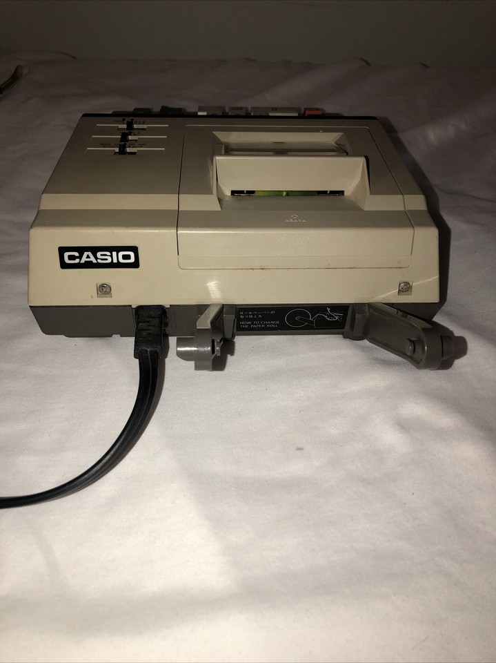 Desk Calculator Casio DL-210 | eBay