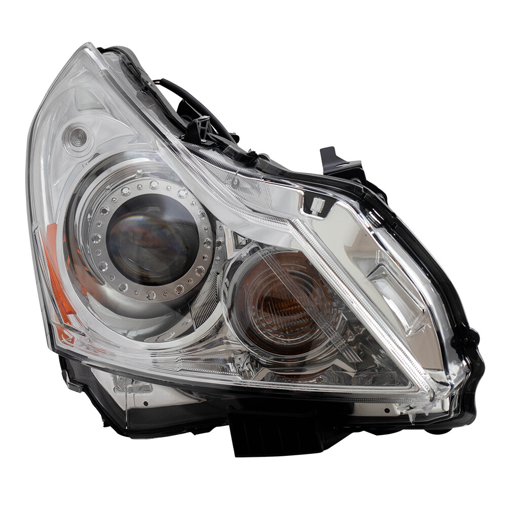 Passenger HID Headlight Clear Lens Lamp Assembly for Infiniti G37 Sedan ...