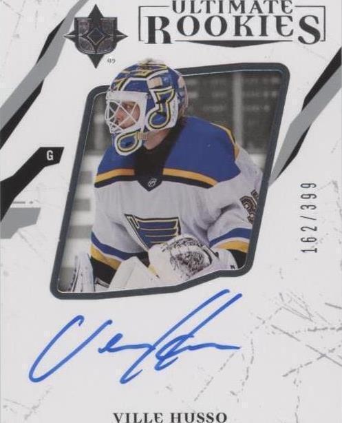 2017-18 Ultimate Collection - Ultimate Rookies Autographs Ville Husso ...