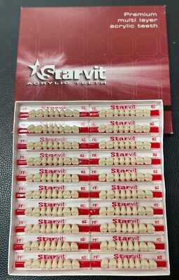 Starvit Acrylic Teeth Premium Multi Layer -20/Box | eBay