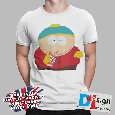 CARTMAN T-SHIRT SOUTHARK 80s 90s Classic MEGA GULP RETRO CARTOON ...