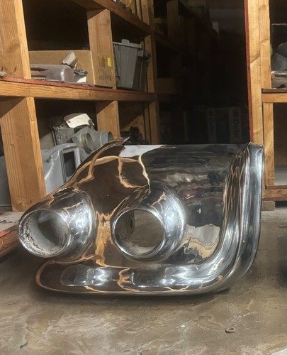 1957 Cadillac Biarritz or 1957 Seville Rear Chrome Bumper Matched Set ...