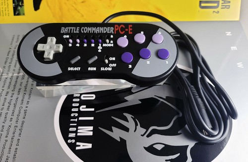 PC Engine Battle Commander PC-E 6 Button Controller PCエンジン | eBay
