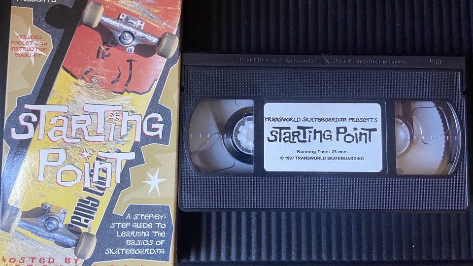 VINTAGE- Starting Point- VHS Transworld Basics of Skateboarding 1997 ...