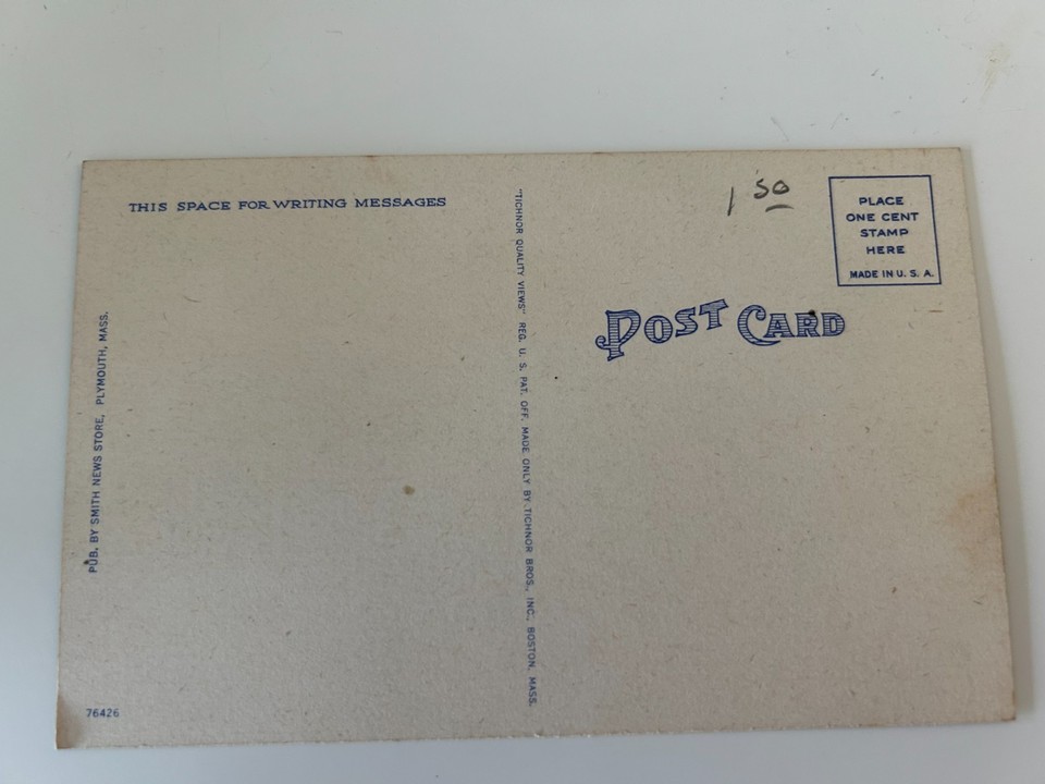 Memorial to Pilgrims who Perished First Year in Plymouth Massachusetts ...