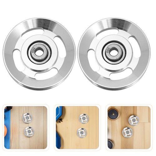 3 Pcs Rope Cable Pulleys Swivel Wheel for Gym Accessories Fitness Low ...