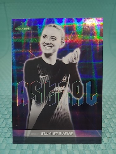 2025 NWSL Parkside Vol 1 Astral Cross Hatch Square Laser Foil Ella ...