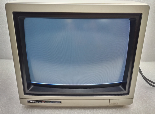 VTG - Tandy CM-11 13” CGA RGB High Resolution Color Retro CRT Monitor ...