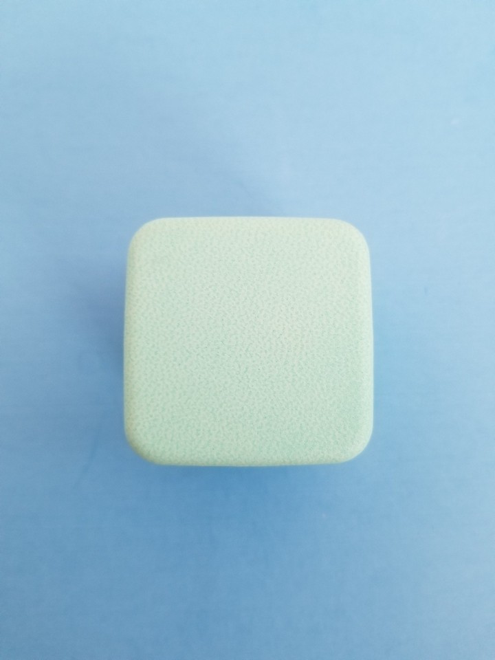 TIFFANY & CO. BLUE BOX CASE LEATHER FOR ENGAGEMENT RING- EMPTY BOX/CASE ...