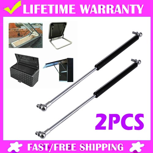 2Pcs Gas Struts 450mm/200N (8mm Shaft) for Caravan Camper Trailer ...