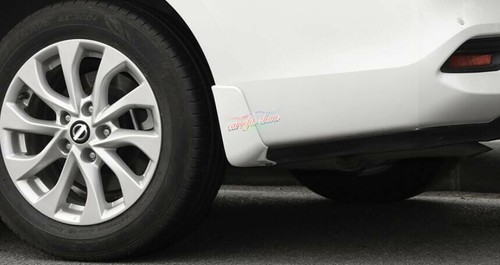 White Splash Guards Mud Flaps Mud Guards Fender 4PCS For Nissan Sentra ...