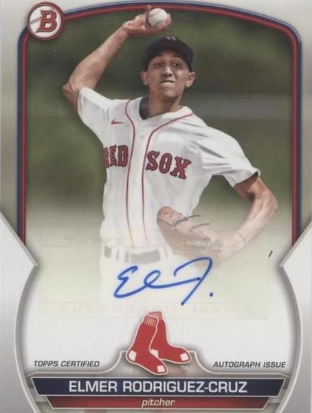 2023 Bowman - Paper Prospect Autographs #PPA-ER Elmer Rodriguez-Cruz ...