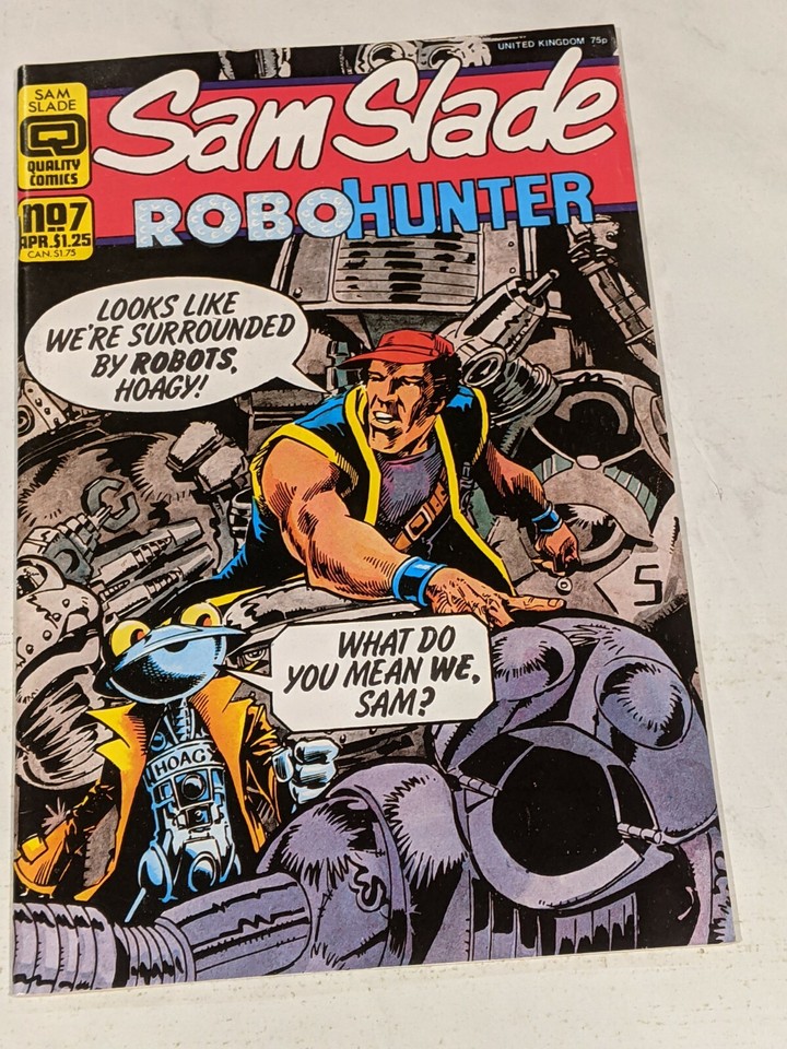 Sam Slade Robohunter #6 March 1987 Fleetway Quality Comics | eBay