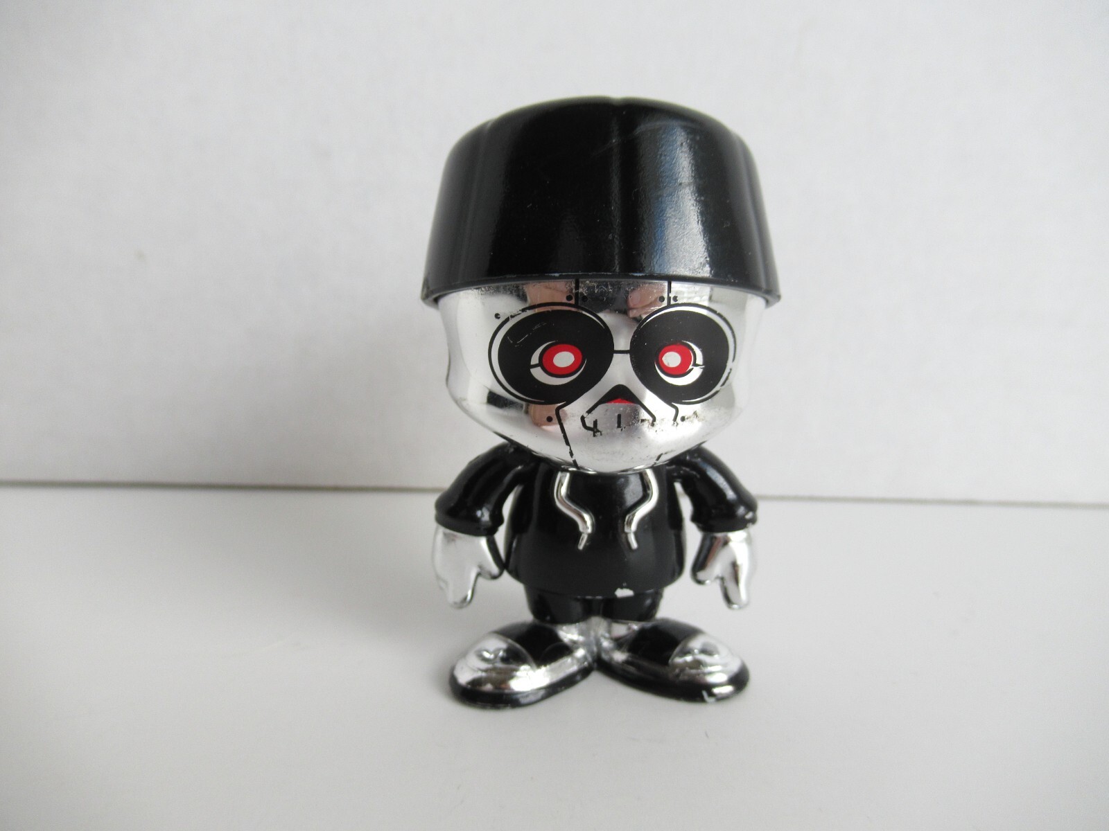 Robo Skinny Bonz FGTeev Season 1 OK Bonkers Toys 2.5" Silver Black Red ...