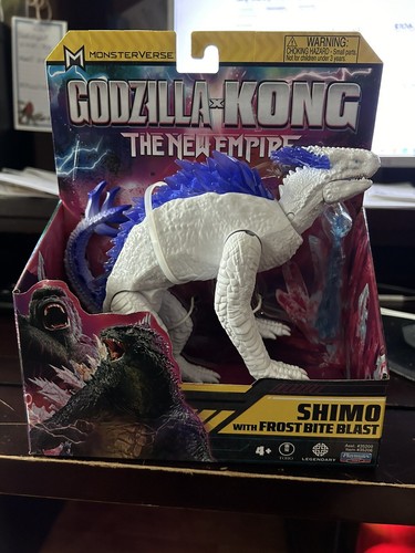 Godzilla X Kong: The New Empire SHIMO with Frost Bite Blast 6" Figure ...