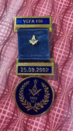 Turkey Turkish Masonic Mason medal .. 2002 .. Vefa Lodge Freemasonry | eBay