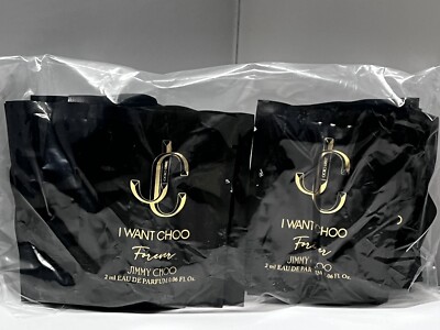 Jimmy choo I Want Choo Forever EDP 0.04oz / 1.2 mL spray sample 12 Pack ...