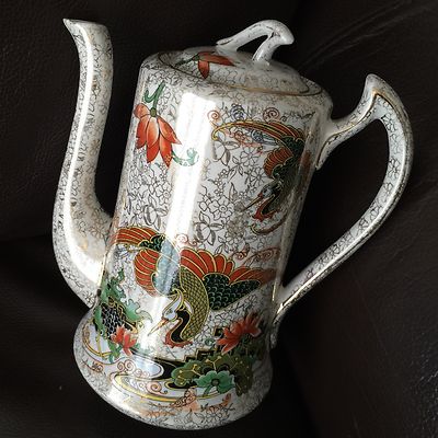 Rare Antique Art Deco Thomas Forester & Son English Pottery Phoenix ...