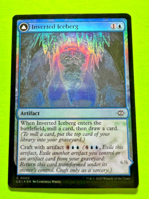 MTG Lost Caverns Of Ixalan Inverted Iceberg / Iceberg Titan FOIL | eBay